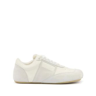 Maison Margiela Homme, Chaussures, Blanc, Taille: 43 EU Baskets Blanches avec Design &agrave; Panneaux