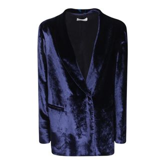 Incotex Femme, Vestes, Bleu, Taille: 34 FR Blazer