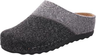 Rohde Chaussons Femme Soave-40 6051, Pointure:40 EU, La Couleur:Gris