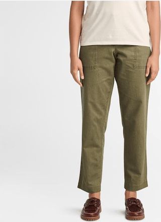 Timberland Fatigue Utility-Hose aus Leinen für Damen in Grün, Damen, Grün, Größe