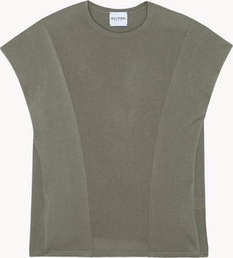 Kujten Top col rond soie cachemire - T-Shirt Ambrosia