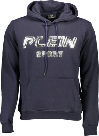 Plein Sport Homme, Sweatshirts et sweats &agrave; capuche, Bleu, Taille: S Fips215 SweaT-shirt &agrave; capuche