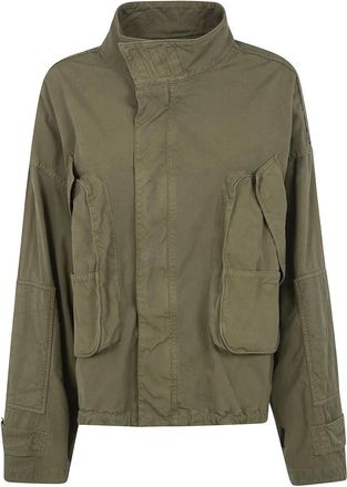 The Attico Femme, Vestes, Vert, Taille: 34 FR Bomber Jacket