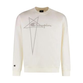 Rick Owens Rippstrick-Sweatshirt - - Sweatshirts & Hoodies - Herren - Beige - M