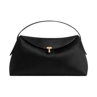 Toteme T-Lock Clutch - - Bags - Damen - Schwarzk - ONE SIZE