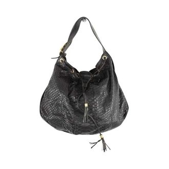 Gucci Sac &agrave; main Hobo en cuir noir