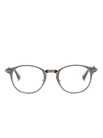 Dita Eyewear lunettes de vue à monture ronde - Gris