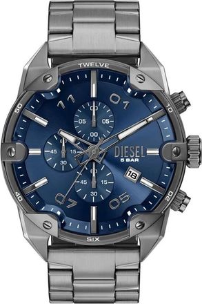 Diesel Montre Spiked - Homme - Accessoires - Gris - Taille: ONE Size
