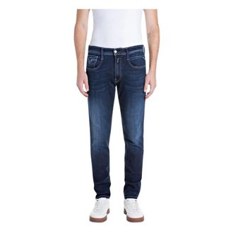 Replay Homme, Jeans, Bleu, Taille: W34 L32 Anbass Slim Jeans