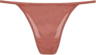 Dsquared2 string en maille côtelée - Rose