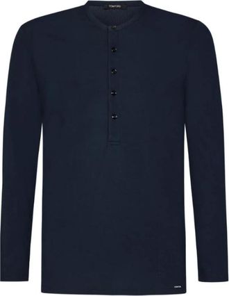 Tom Ford Homme, Tops, Bleu, Taille: XL Tom Ford Sweaters Black