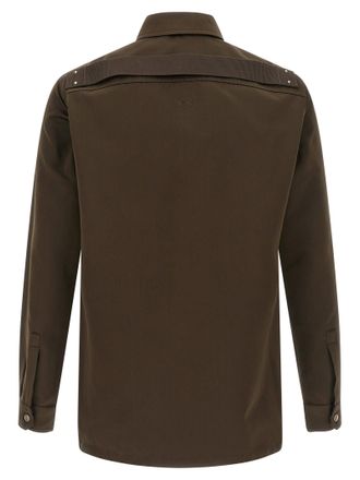 Rick Owens Mens Brown Polyester Blouse