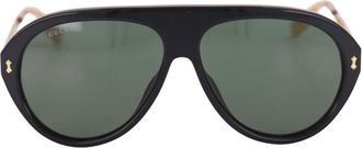 Gucci unisex, Accessories, Gelb, 61 MMGröße