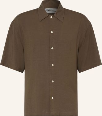 AllSaints Allsaints Kurzarm-Hemd Archer Comfort Fit gruen