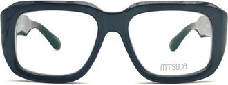 Matsuda Homme, Accessoires, Noir, Taille: ONE Size Lunettes Carr&eacute;es