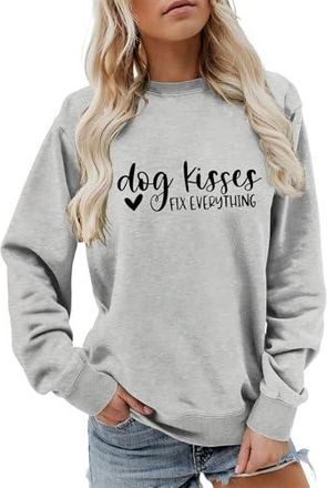 Generic Pull Femme Sweatshirts Manches Longues Automne Puli Hauts Blouse Tunique Femmes Sweats &agrave; Capuche Tendance Hauts &agrave; Manches Longues Automne Hiver Tenues