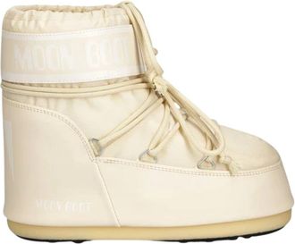 Moon Boot Femme, Chaussures, Beige, Taille: 39 EU Icon Low Nylon