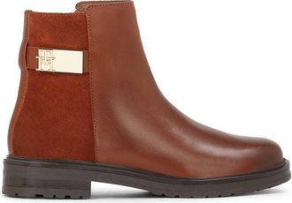 Tommy Hilfiger Damen Stiefeletten aus Leder