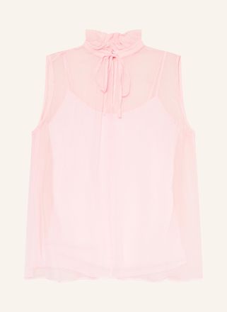 Mrs & Hugs Mrs & Hugs Top Mit R&uuml;schen rosa