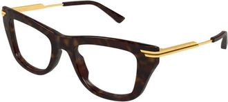 Bottega Veneta unisex, Accessoires, Brun, Taille: 50 MM Optical Frame