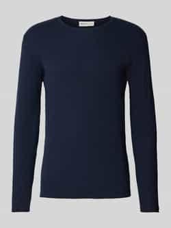 Tom Tailor Denim Regular Fit Strickpullover aus Baumwolle