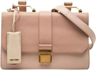 Miu Miu Sac bandouli&egrave;re Pre-owned - Femme - Pre-owned - Rose - Taille: ONE Size