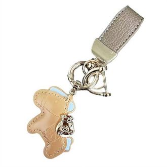 Generic Porte-cl&eacute;s en cuir pour sac &agrave; main, sac fourre-tout, marron, taille unique