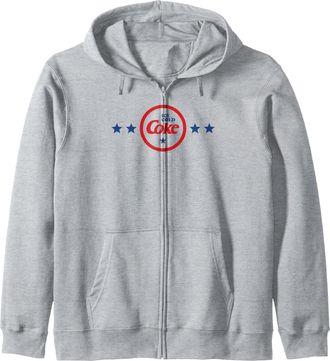 Coca Cola Ware Ice Cold Coke Americana Circle Logo Kapuzenjacke