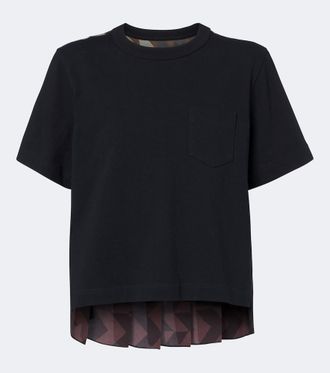 sacai X A.P.C. T-Shirt aus Baumwolle
