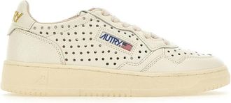 Autry Femme, Chaussures, Blanc, Taille: 36 EU Medalist Low