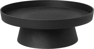 Broste Copenhagen Broste Copenhagen Holger Kerzenplatte aus Aluminium in der Farbe Schwarz, Ma&szlig;e: 35cm x 35cm x 12cm, 71177622