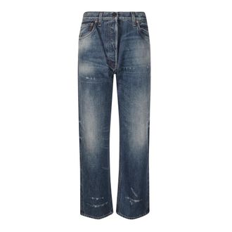 Prada Straight-Leg Jeans - - Jeans - Damen - Blau - W28