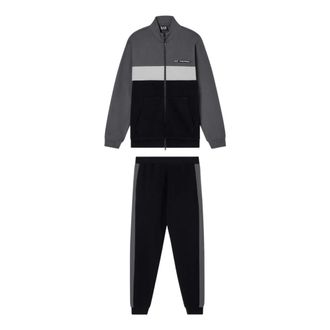 Emporio Armani Sportlicher Trainingsanzug f&uuml;r M&auml;nner - - Sport - Herren - Schwarzk - S