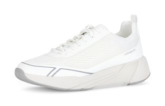 Rollingsoft Sneaker ROLLINGSOFT, Herren, Gr. 8,5 (42,5), wei&szlig;, Lederimitat, Textil, Schuhe Sneaker, Freizeitschuh, Halbschuh, Schn&uuml;rer mit Details in der Sohle, G