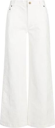 Louise Misha Jean droit Solange en coton m&eacute;lang&eacute;