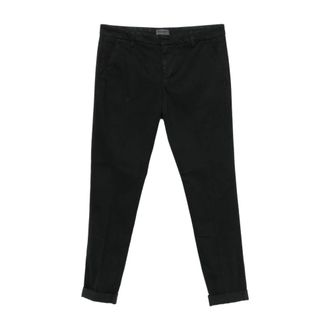 Dondup Schwarze Stylische Hose - - Trousers - Herren - Schwarzk - W32
