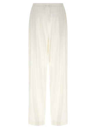 Max Mara Womens White Linen Casual Pants