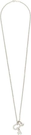 Vivienne Westwood Femme, Accessoires, Gris, Taille: ONE Size Ovidia Long Pendant Necklace