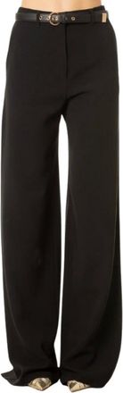 Max Mara Femme, Pantalons, Noir, Taille: 40 FR Pantalone palazzo