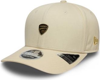 New Era Casquette 9SEVENTY Stretch Snap Ducati Motor Logo Beige, Taille Unique