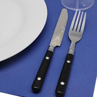 Papstar 1000 Tischsets, Papier 30 cm x 40 cm dunkelblau (84358)