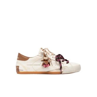 Crime London Sneakerina Blossom Glide - Femme - Chaussures - Blanc - Taille: 39 EU