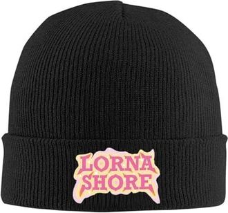 Generic Chapeau dHomme, Lettres Roses sur Fond d&eacute;cor&eacute; Hommes, Femmes Unisex Chapeau tricot&eacute; Tuque Pullover Bonnet Hiver Chaleureux Chaleureux Cadeau de No&euml;l