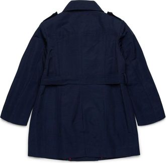 Max & Co. Cotton-Nylon Raincoat - Blue