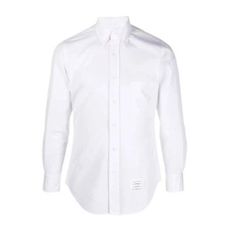 Thom Browne Classic Poplin Shirt - - Shirts - Herren - Wei&szlig; - M