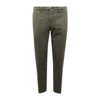 BRIGLIA 1949 Schmale Gr&uuml;ne Hose Hergestellt in Italien - - Trousers - Herren - Gr&uuml;n - 3XL