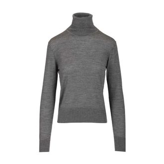 Forte_Forte My Knit Turtleneck - - Knitwear - Damen - Grau - XS