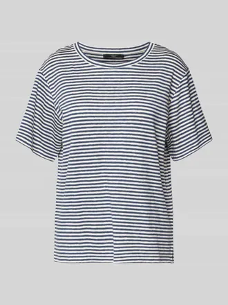 Max Mara Regular Fit T-Shirt aus Leinen-Mix Modell PELOTA