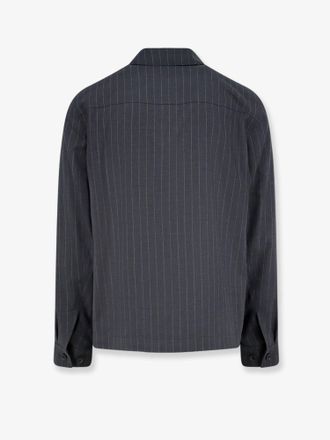Burberry Mens Jacket Bloomsbury Wool Grey