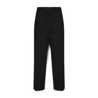 Elena Miro Chino-Hose aus Viskosemischung im Milano-Stich - - Trousers - Damen - Schwarzk - 7XL